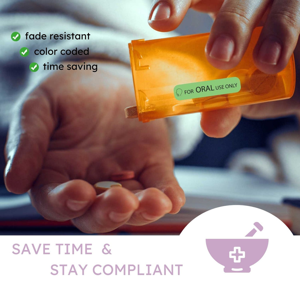 Hospital Pharmacy Auxiliary Labels